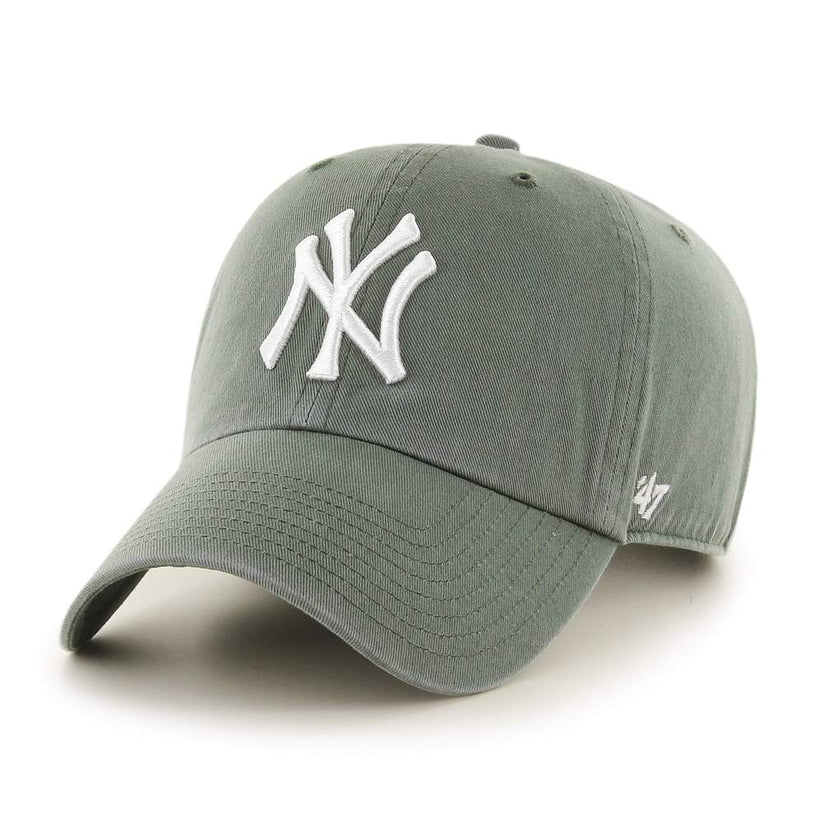 '47 Brand New York Yankees Clean Up Hat - Moss Green Adjustable – City ...